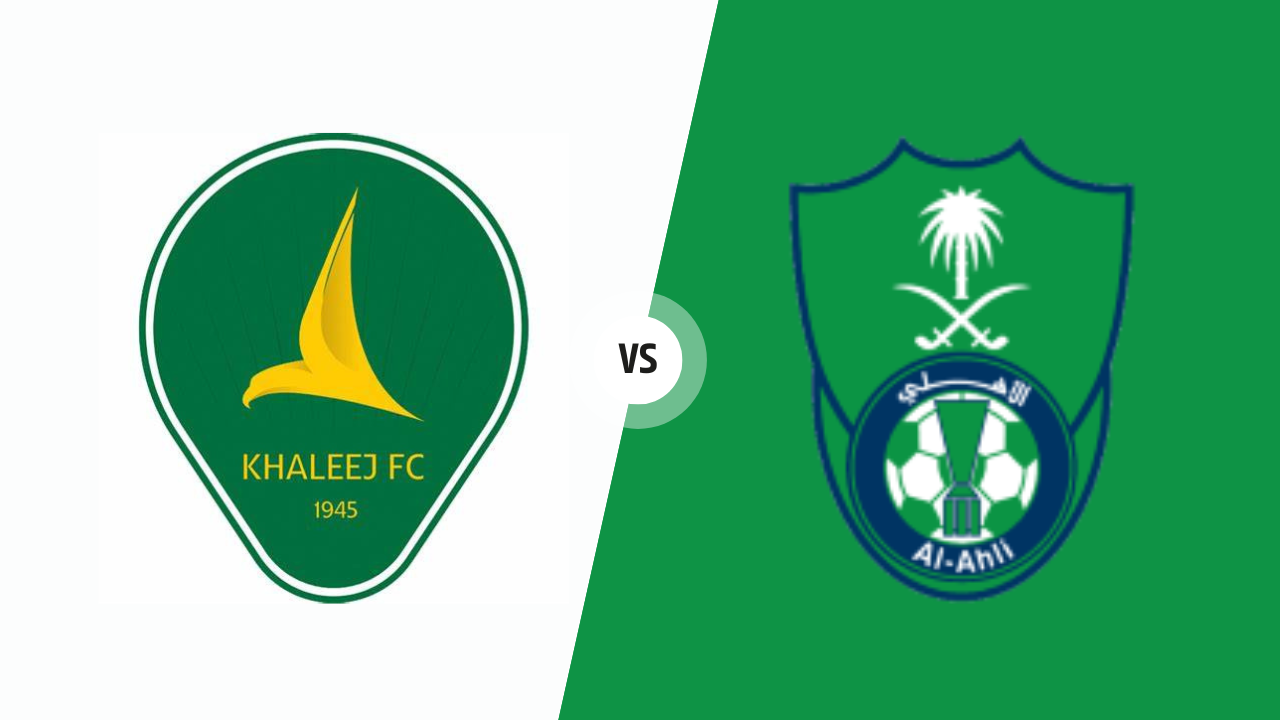 Al Khaleej vs Al Ahli - Lineups - Livescore - Kickbol