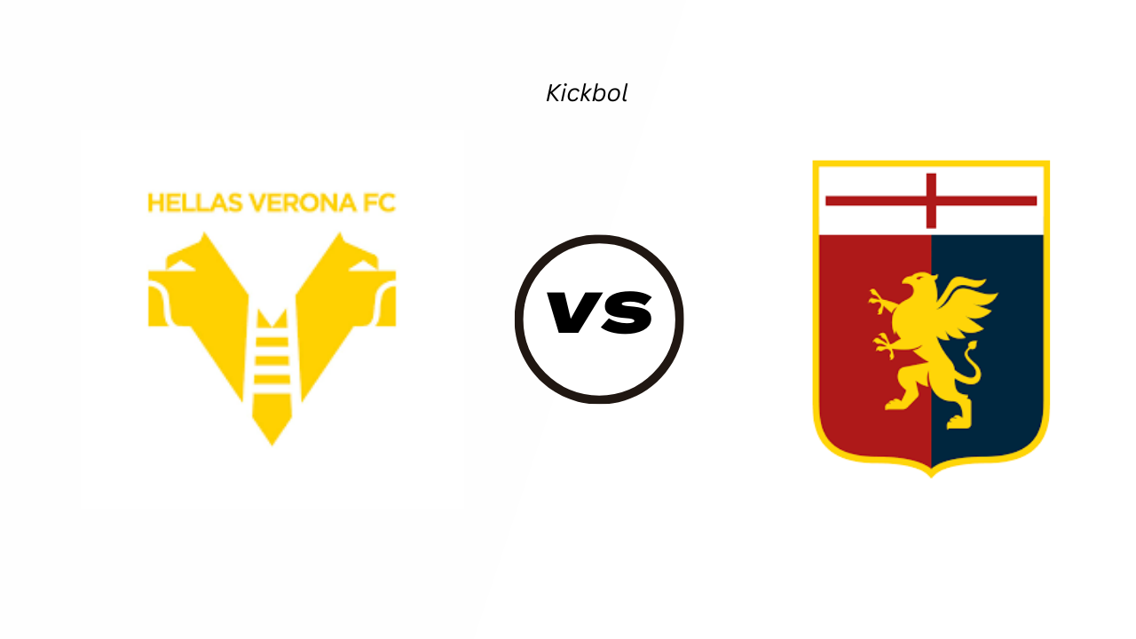 Hellas Verona vs Genoa - Lineups - H2H - Livescore - Kickbol
